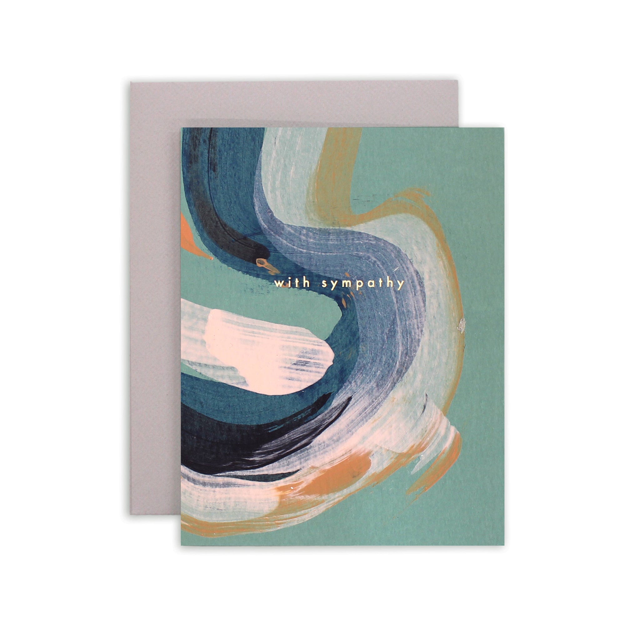 Moglea Card - Sympathy Swirl Card